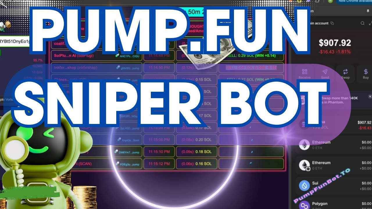 Solana Sniper Bot Using MEV Logic | Pump fun Auto-Buy for New Tokens - YouTube