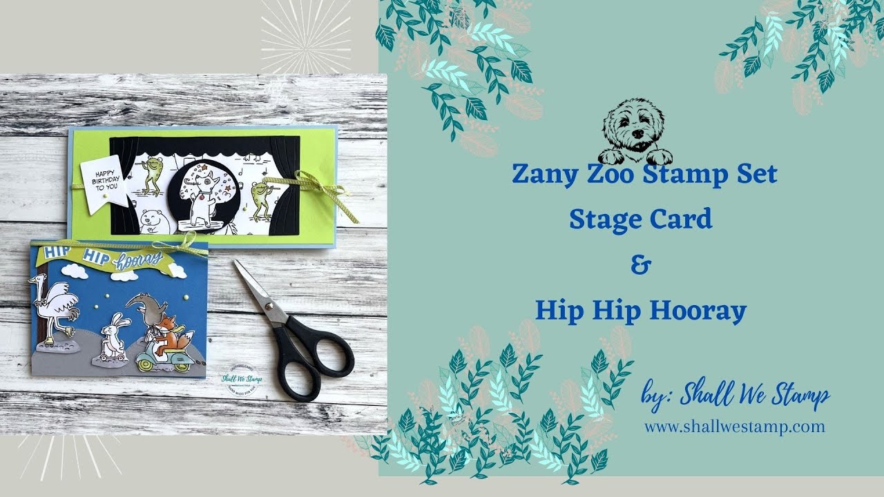 Easy Fun Cards With the Zany Zoo Stamp Set. - YouTube