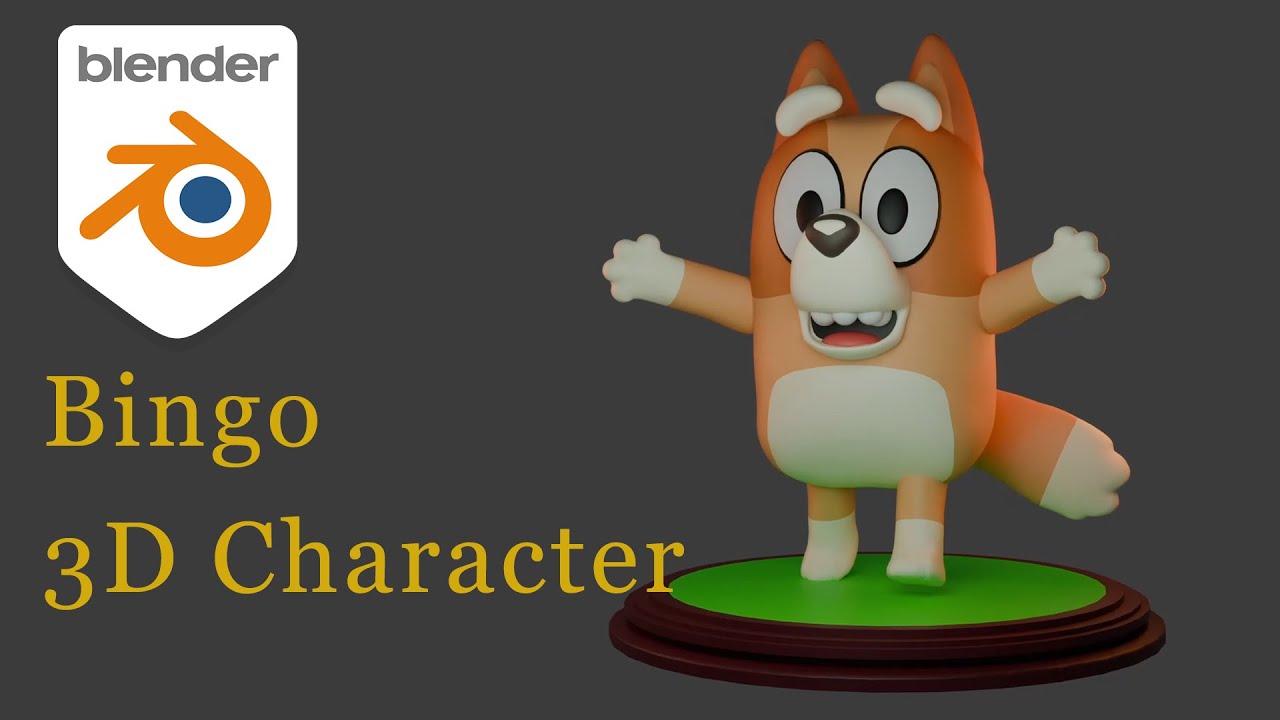 Bingo 3D - Tutorial dla początkujących -modelowanie postaci psa w ...