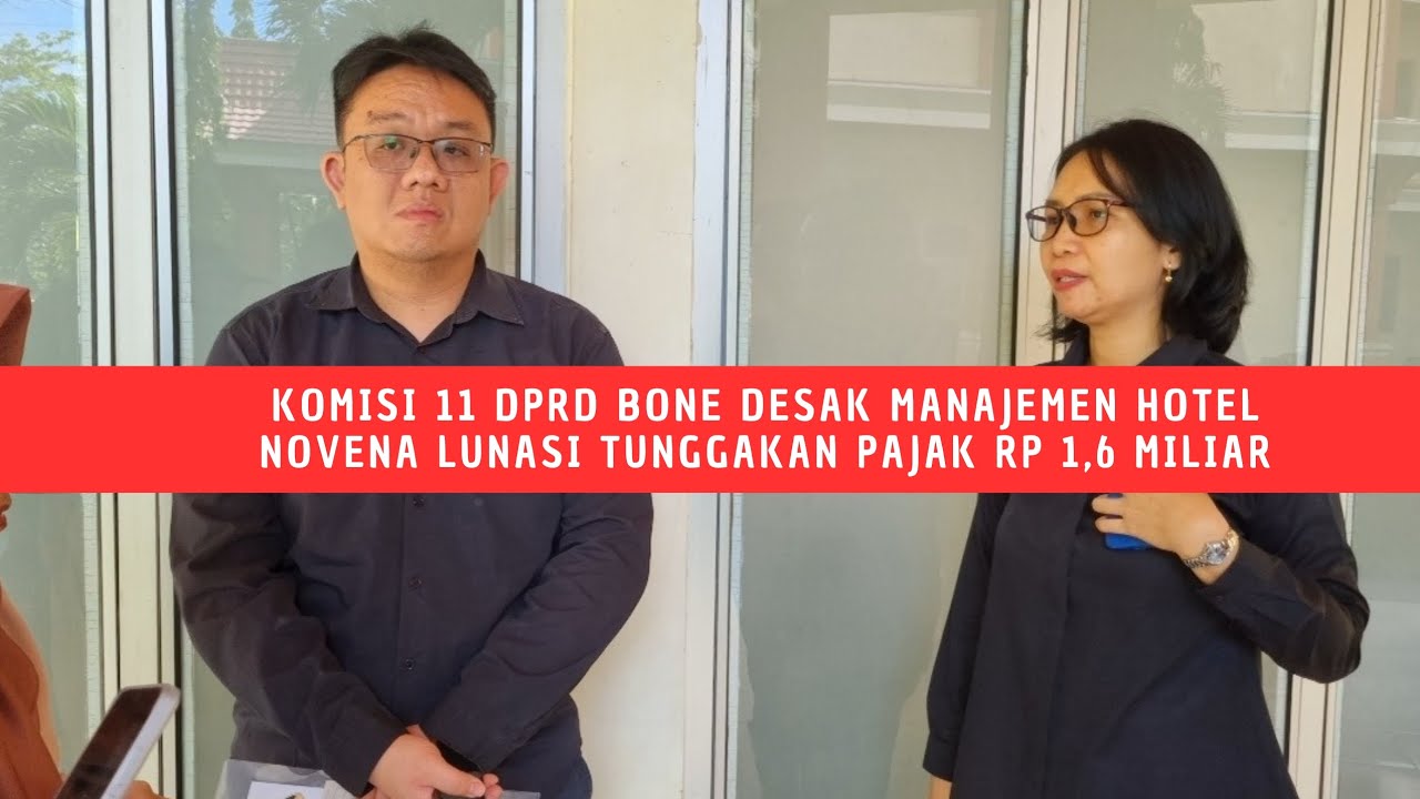 The Novena Hotel Bone Menunggak Pajak Rp 1,6 Miliar - YouTube