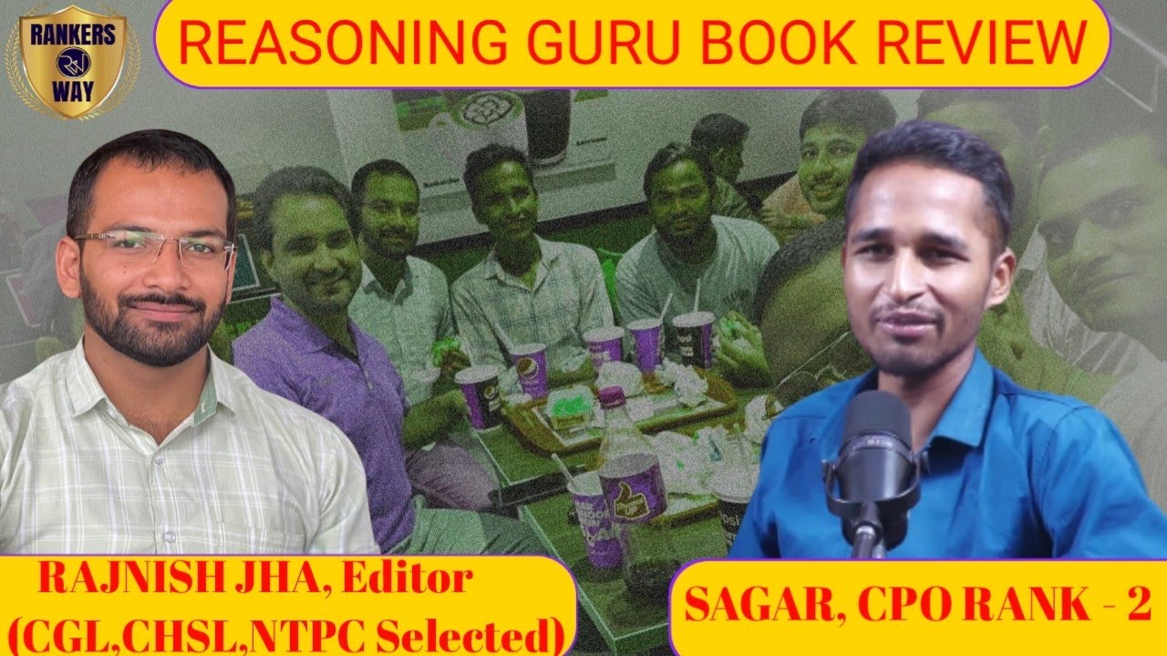 🌟REASONING GURU BOOK REVIEW🌟||CPO AIR - 2 ||VIKRAMJEET SIR # ...