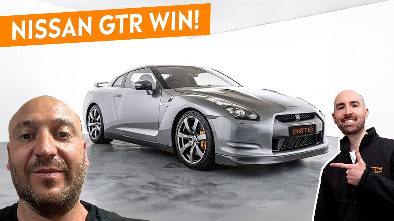 Oil Rig Worker Nets £46k Nissan GTR | BOTB Winner - YouTube