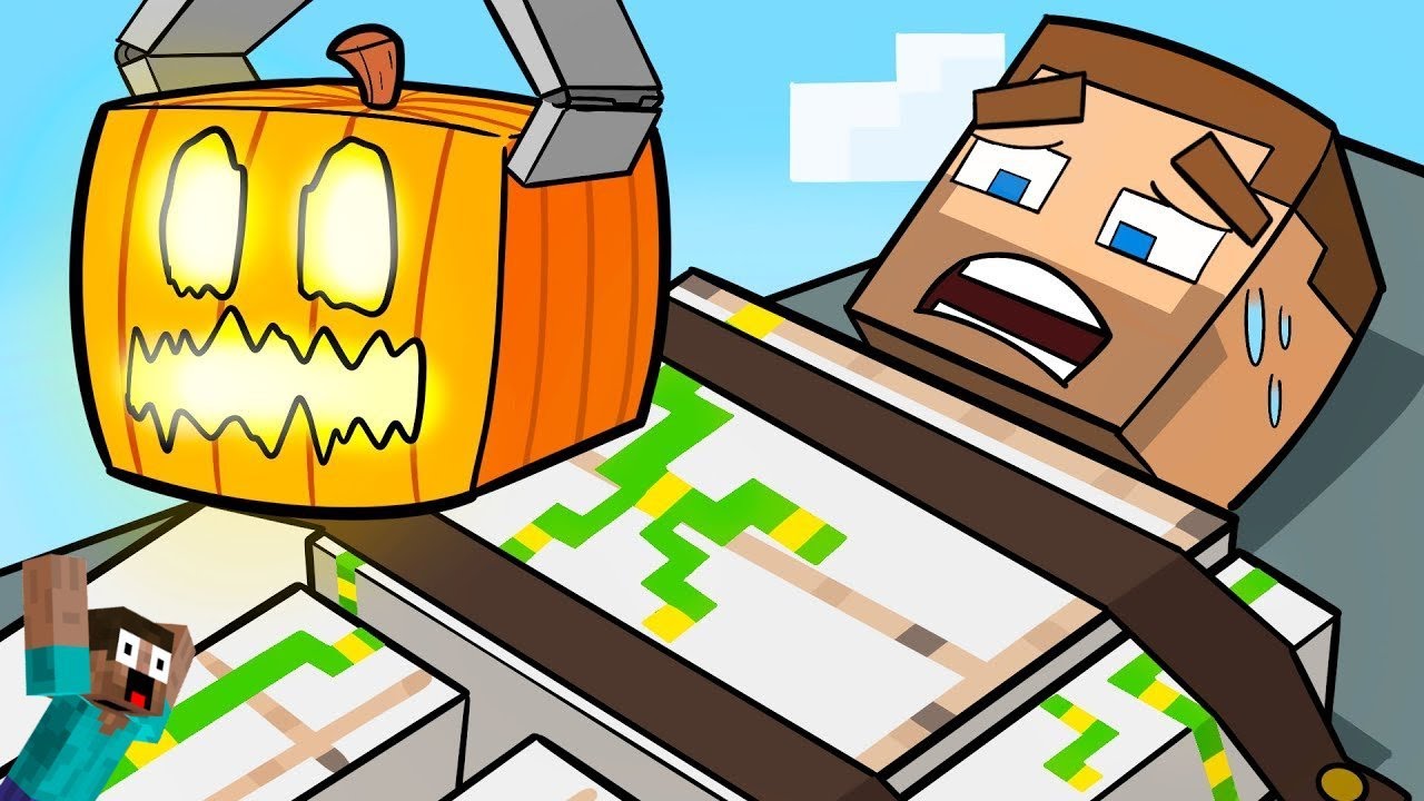 The Story of Minecraft's First Golem (Minecraft Cartoon Animation ...