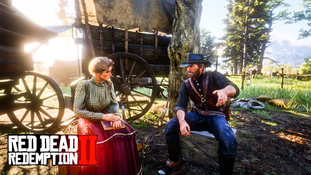 Arthur And Mary-Beth Have A Deep Conversation In Red Dead Redemption 2 ...