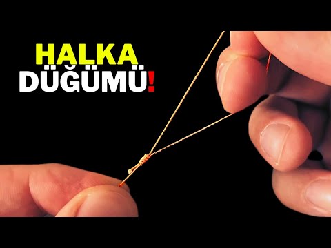 Halka Düğümü Nasıl Bağlanır? | Balık Avı İçin En Etkili Düğüm ✔