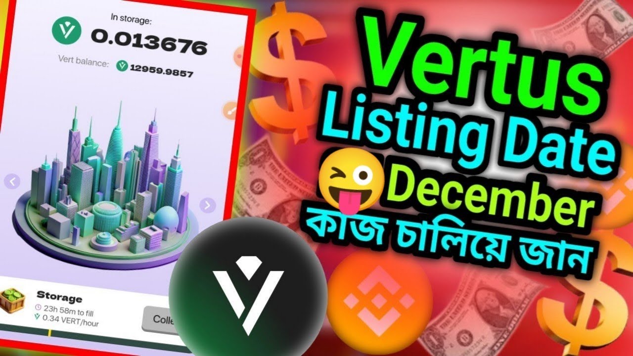 Vertus Airdrop Listing Date | Vertus Airdrop Update | Vertus Airdrop ...
