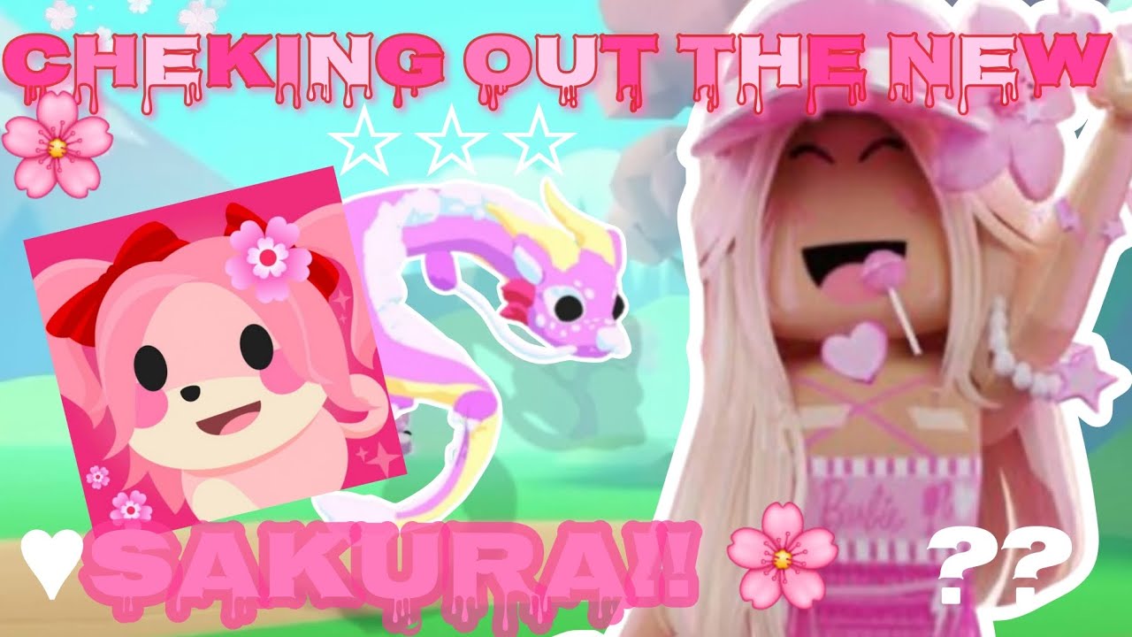 CHECKING OUT THE NEW ADOPT ME SAKURA UPDATE!!🌸🎀💖 - YouTube
