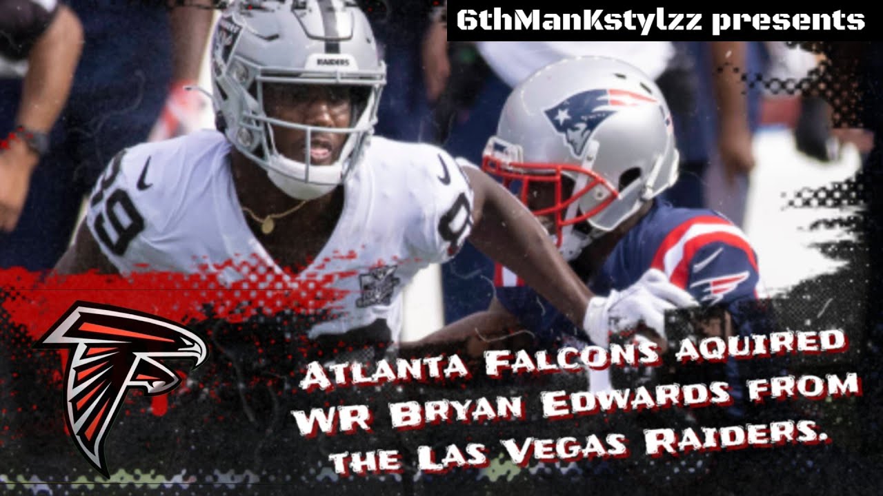 Thoughts on Atlanta Falcons aquiring WR Bryan Edwards from the Raiders ...