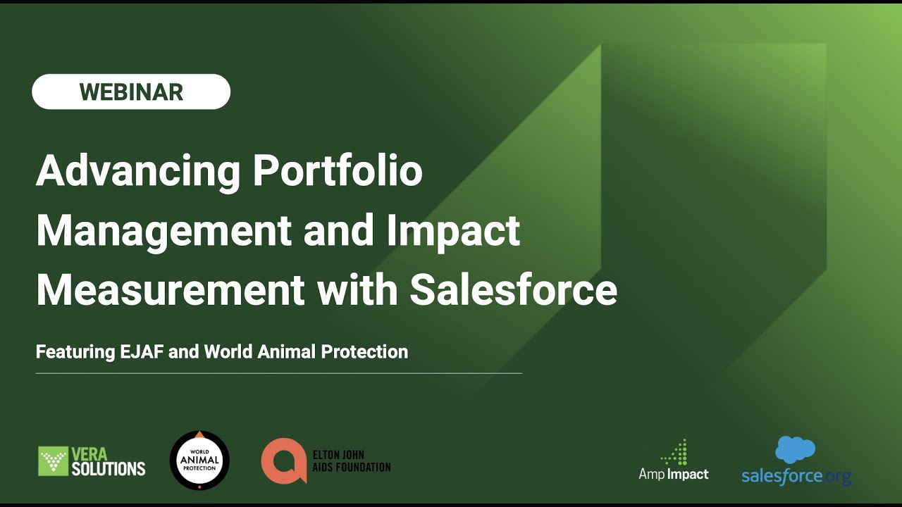 Webinar: Advancing Portfolio Management and Impact Measurement with ...