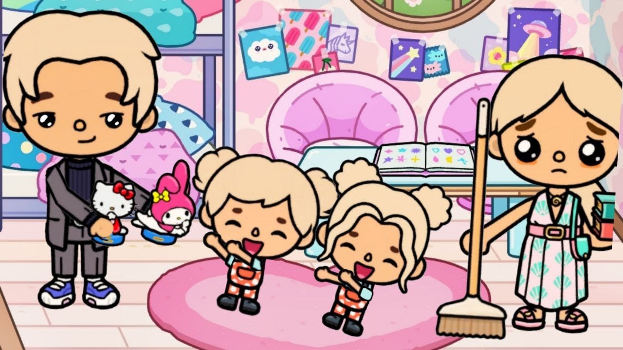 We love dad more than mom…💔 /Toca sad stories😭/ Toca boca💕 💖🐰 - YouTube