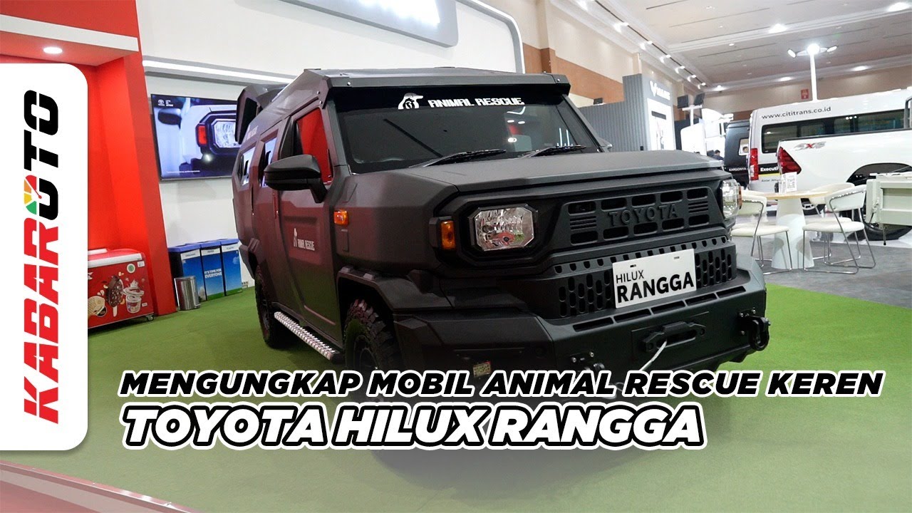 Toyota Hilux Rangga Jadi Mobil Animal Rescue Sekeren Ini! - YouTube