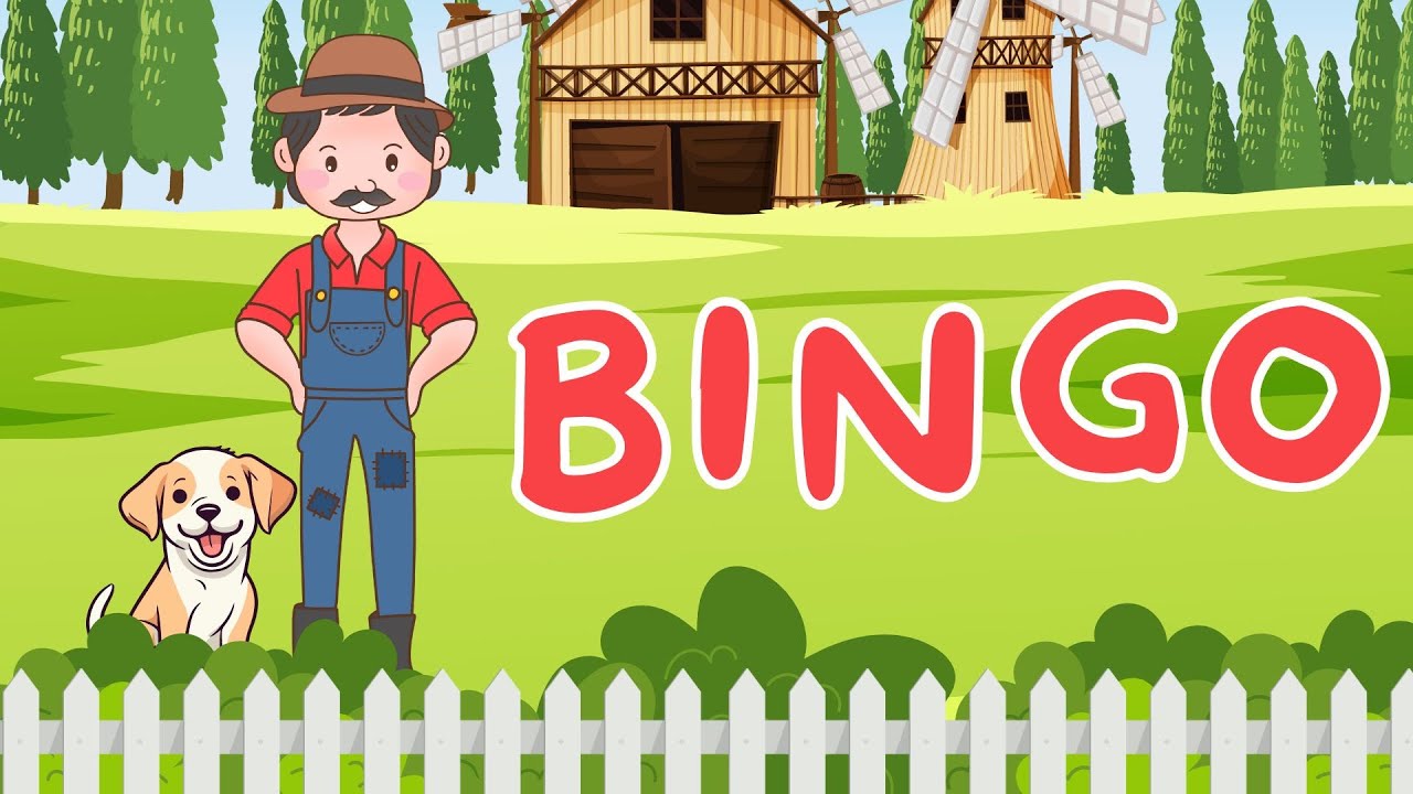 BINGO - The Singing Farmer | Nursery Rhymes & Kids Songs - YouTube