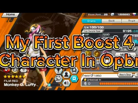 F2p: My first boost 4 character in One Piece Bounty Rush - YouTube