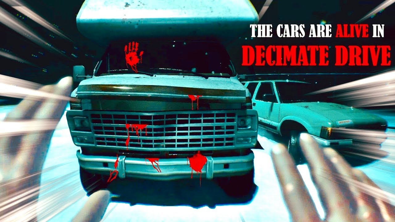Decimate Drive.. Horror Game??! | LAST WEEK TO HIT GOAL AHHHH! - YouTube