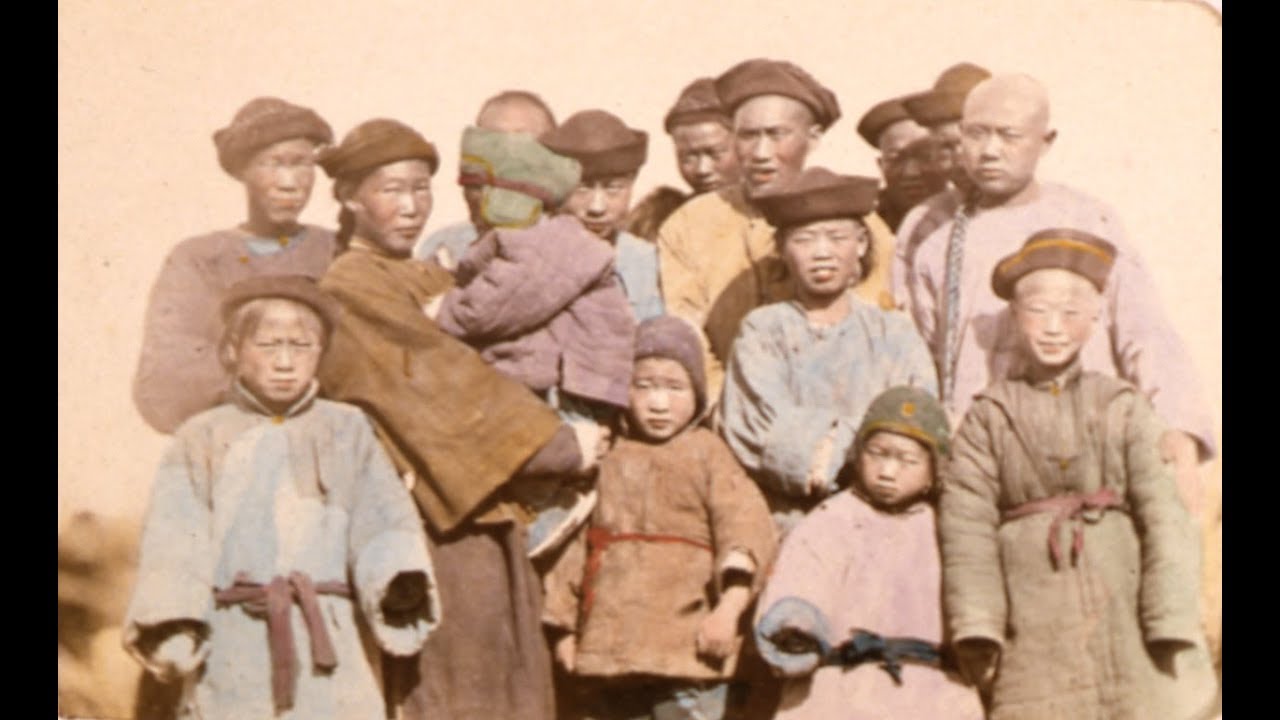 Colorized Photos of People in Shanghai, China (1870's) - YouTube