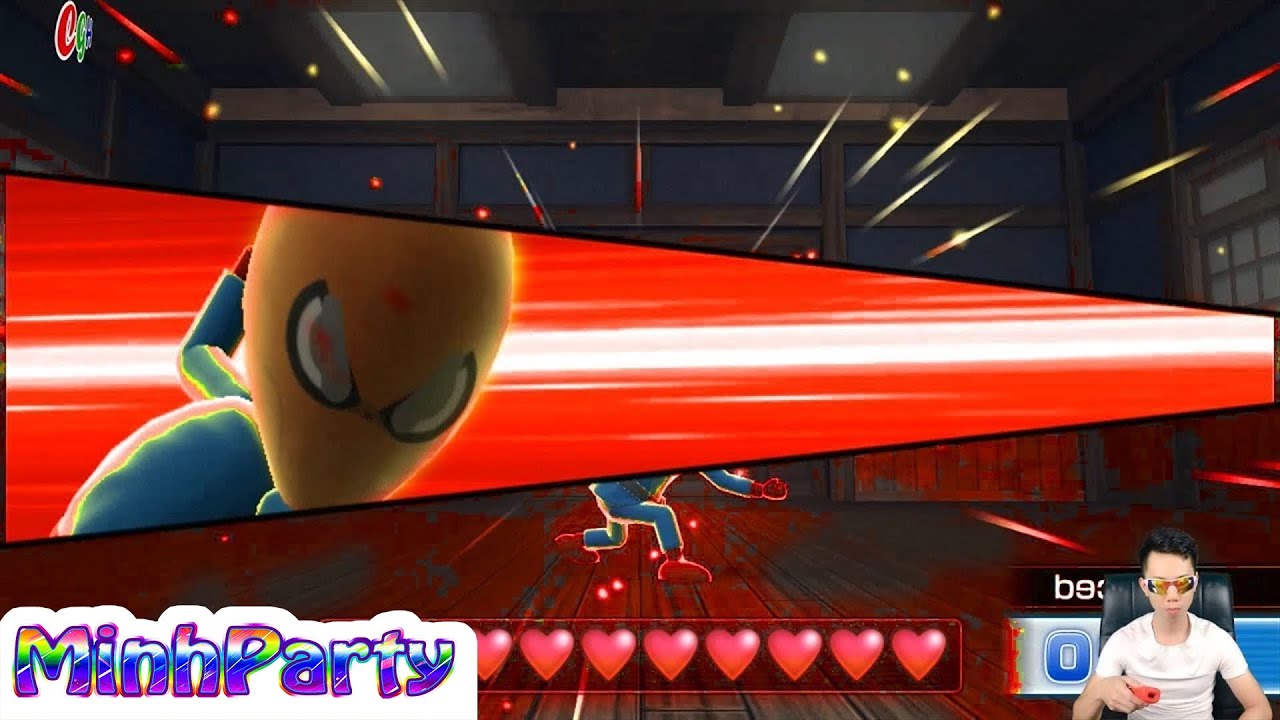 Wii Party U Minigames Dojo Domination Spider-Man Gameplay @MINH PARTY U ...