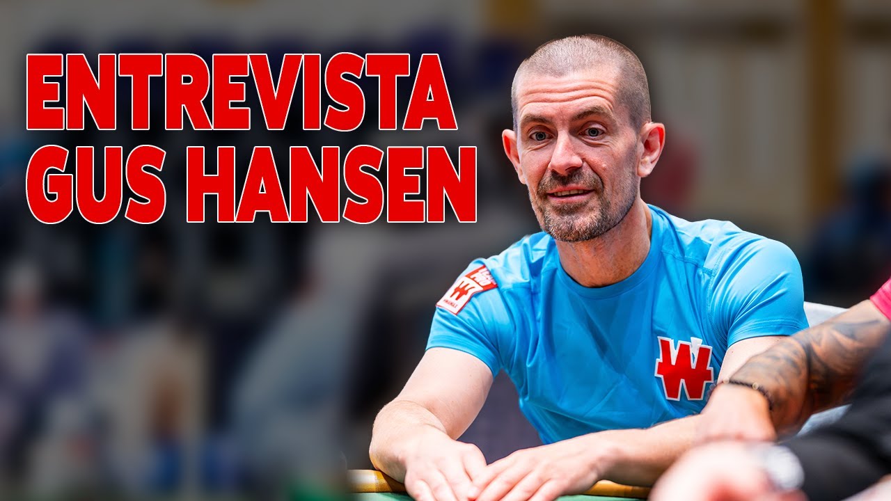 Entrevistamos a Gus Hansen en las oficinas de Winamax - YouTube