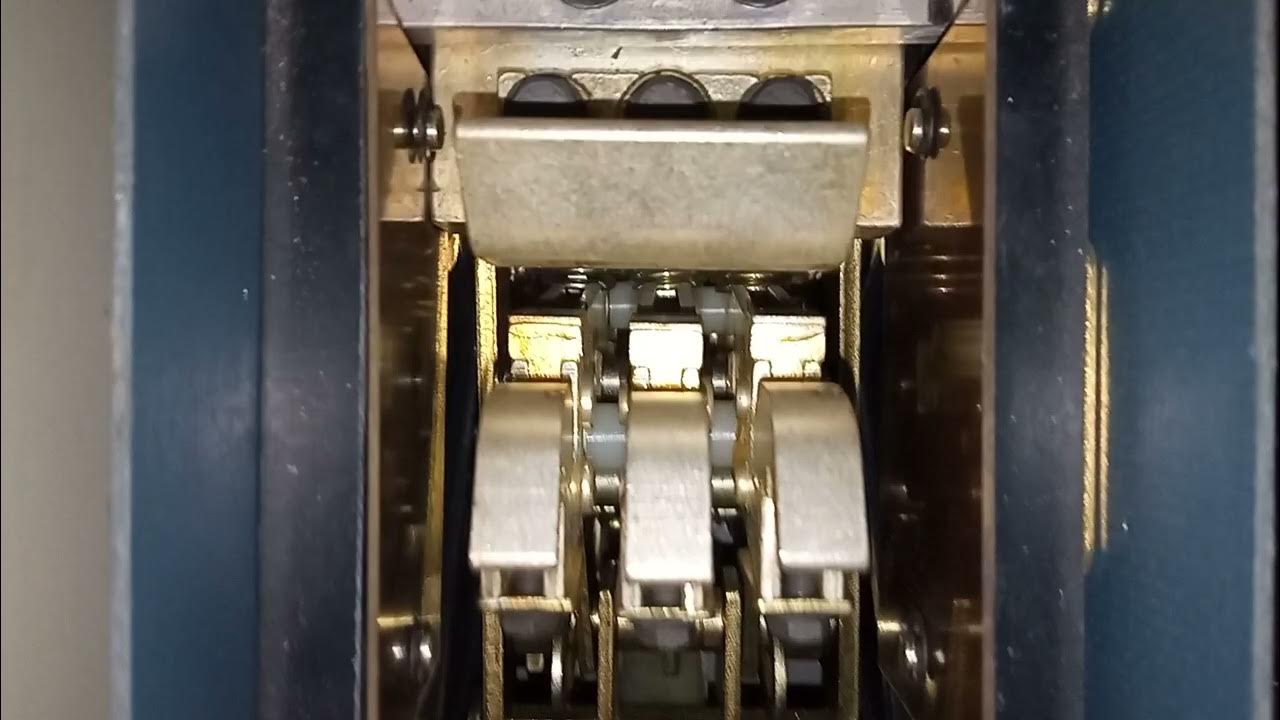 Air Circuit Breaker (ACB) Main & Arcing Contact Motion under Manual ...