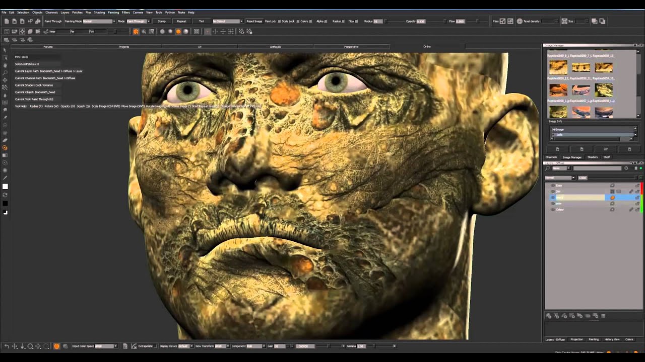 The Foundry Mari 2 perfomance on Quadro k4000 (2560x1440) - YouTube