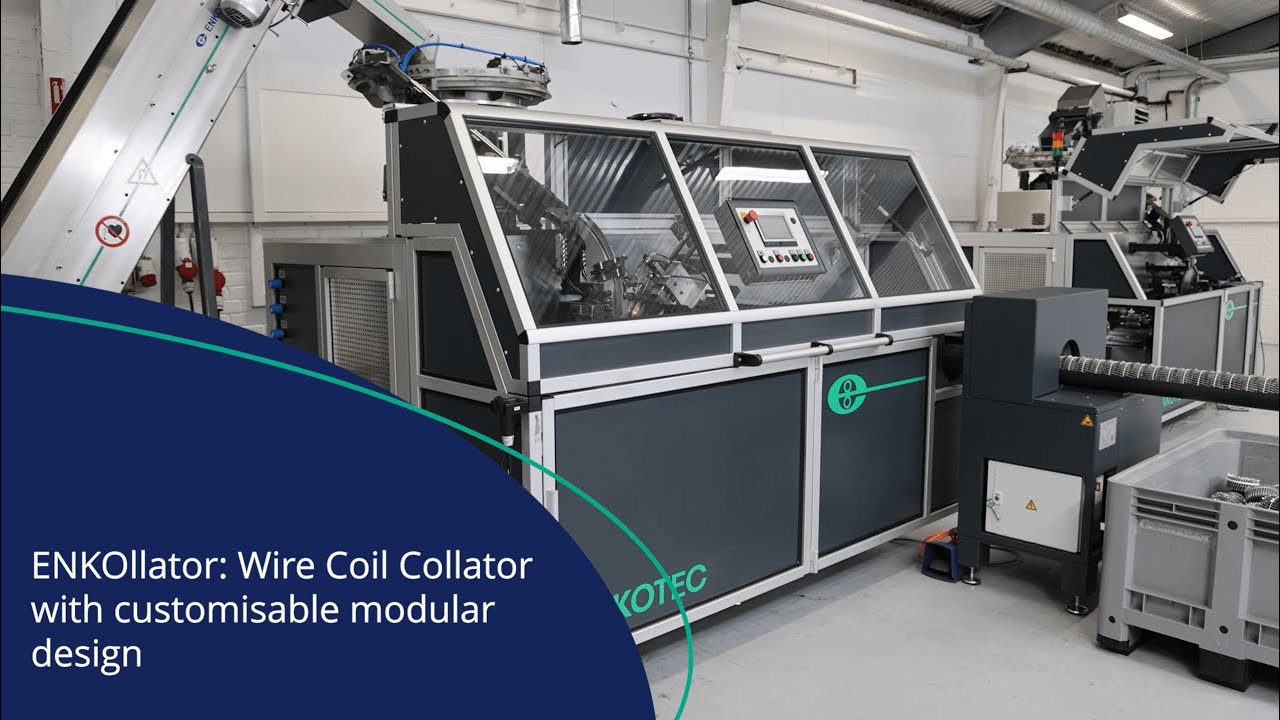 ENKOllator: Wire Coil Collator - YouTube