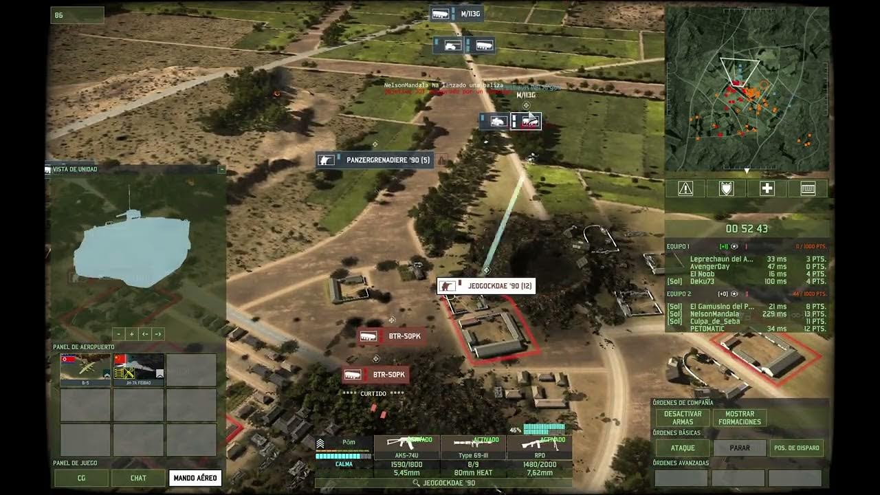 Wargame: Red Dragon - Partida 293 (3v3) [ELO296] - YouTube
