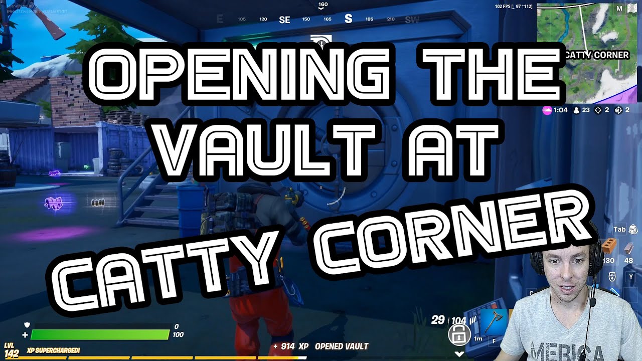 Fortnite Catty Corner Vault Location How And Where To