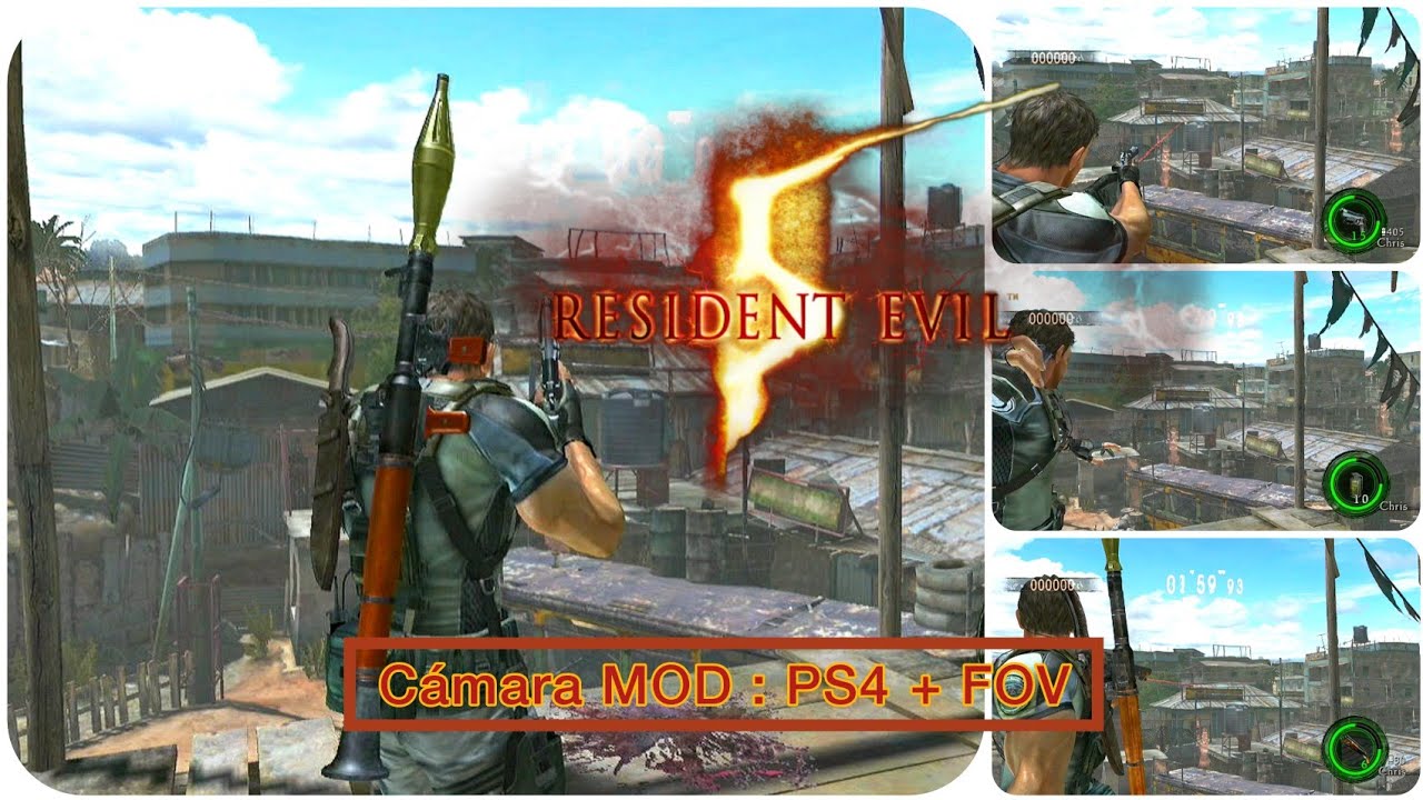 RE5 Cámara Mod - PS4 y PS4 + FOV v1.1.0 MOD PS3 (DESCARGE) - YouTube
