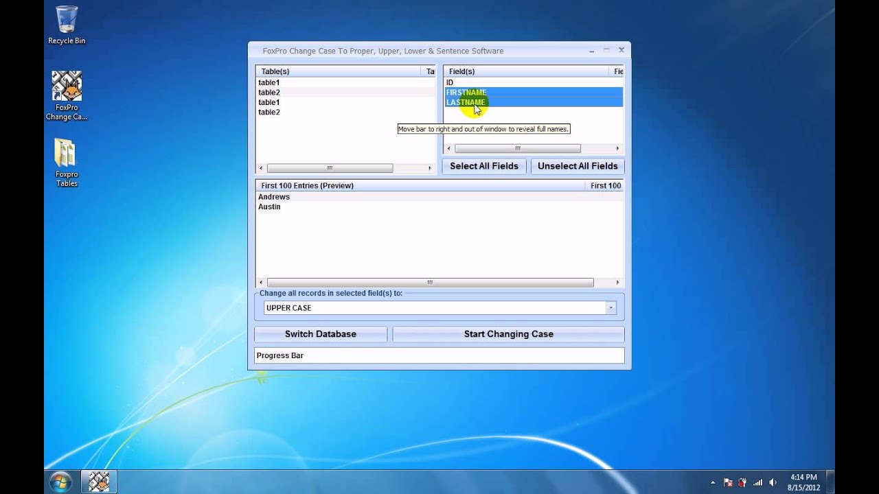 How To Use FoxPro Change Case To Proper, Upper, Lower & Sentence ...
