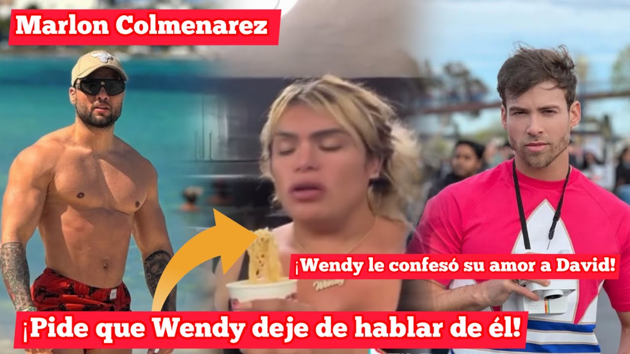 ¡Marlon pide a Wendy que deje de hablar de él! | ¡Wendy le declaró su ...