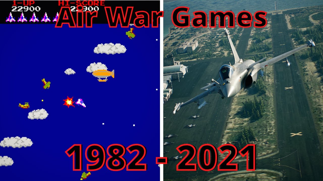 Evolution of Air War Games ( 1982 - 2021 ) - YouTube