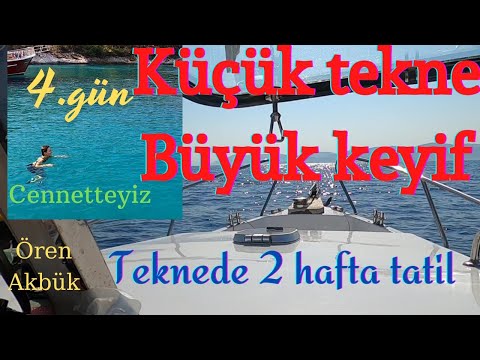 (B:7)MARİNAYA GİRMEDİK KARLI ÇIKTIK -CENNETTEYİZ-TEKNEDE HAYAT