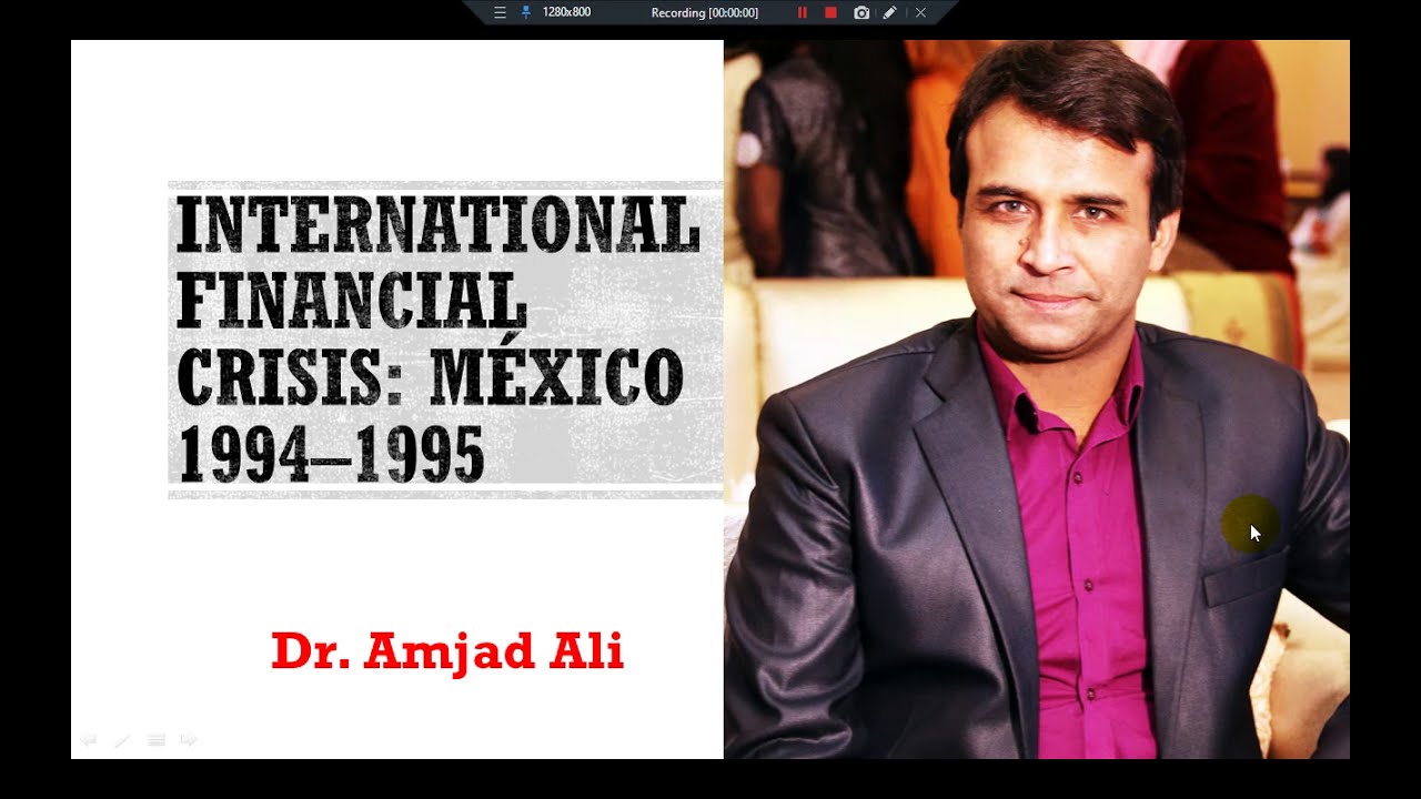 International Financial Crisis: Mexico 1994–1995; Mankiw - YouTube
