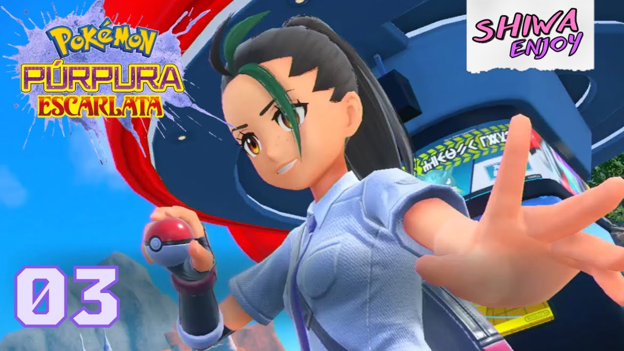 💜 Pokémon Púrpura Ep. 03 💜 - ¡MENCÍA NOS ENSEÑA LA TERACRISTALIZACIÓN ...