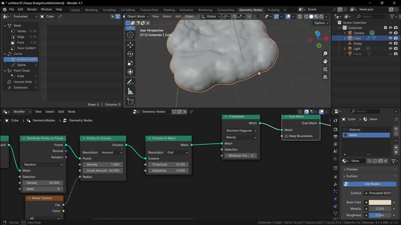 Blender Tutorial : Geometry Nodes Eps 5 (Capture Attribute) - YouTube