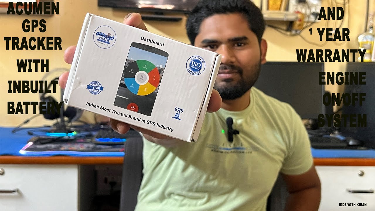 BEST ACUMEN GPS TRACKER FOR BIKE AND CARS WITH INBUILT BATTERY | RIDE ...