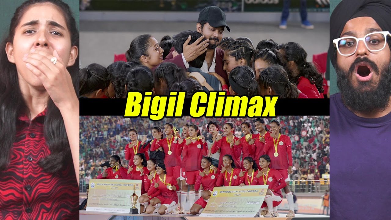 Bigil Climax Football Match Scene Reaction | Thalapathy Vijay ...