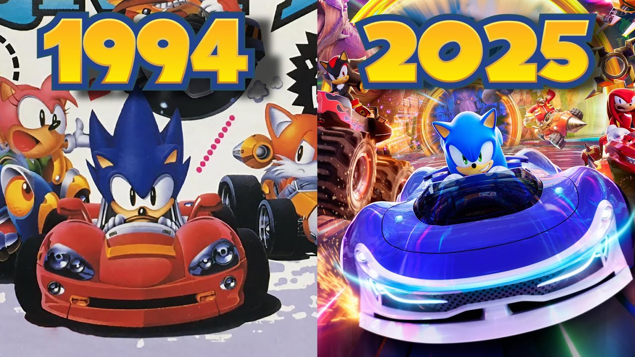 The Evolution Of SONIC RACING Games (1994-2025) - YouTube