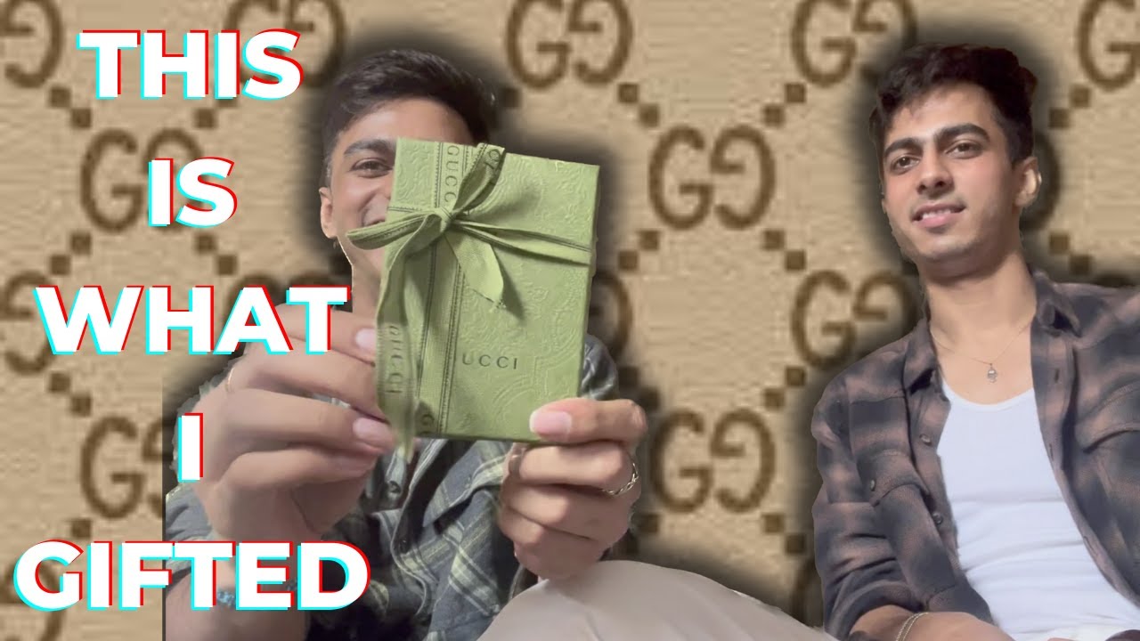 Shopping my FIRST GUCCI for my TWIN brother - YouTube
