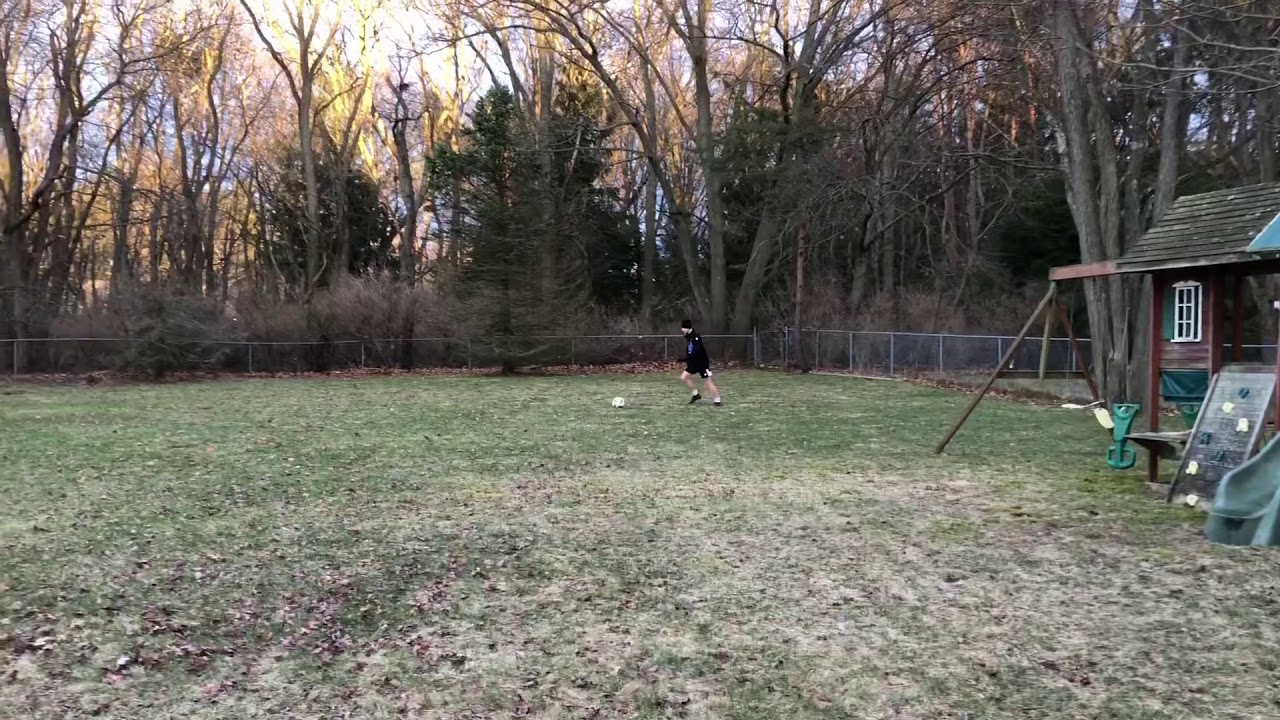 Abe and Ava - About 3 Minutes of Backyard Longballing - YouTube