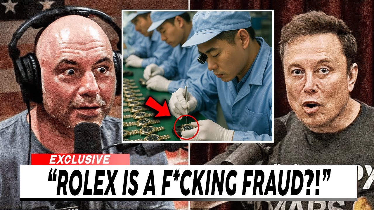 Joe Rogan & Elon Musk DESTROYS Rolex on Live TV And EXPOSES Why China ...