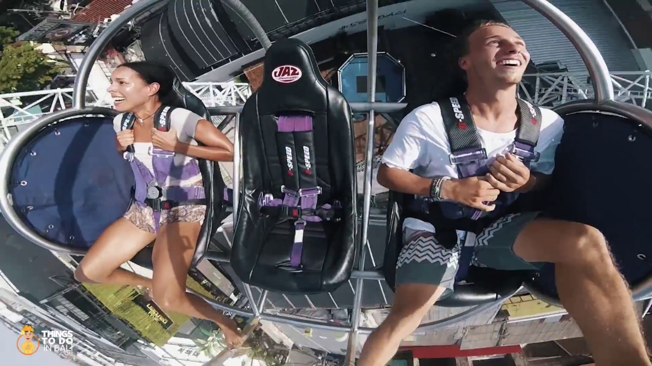 5Gx Reverse Bungee in Bali - YouTube