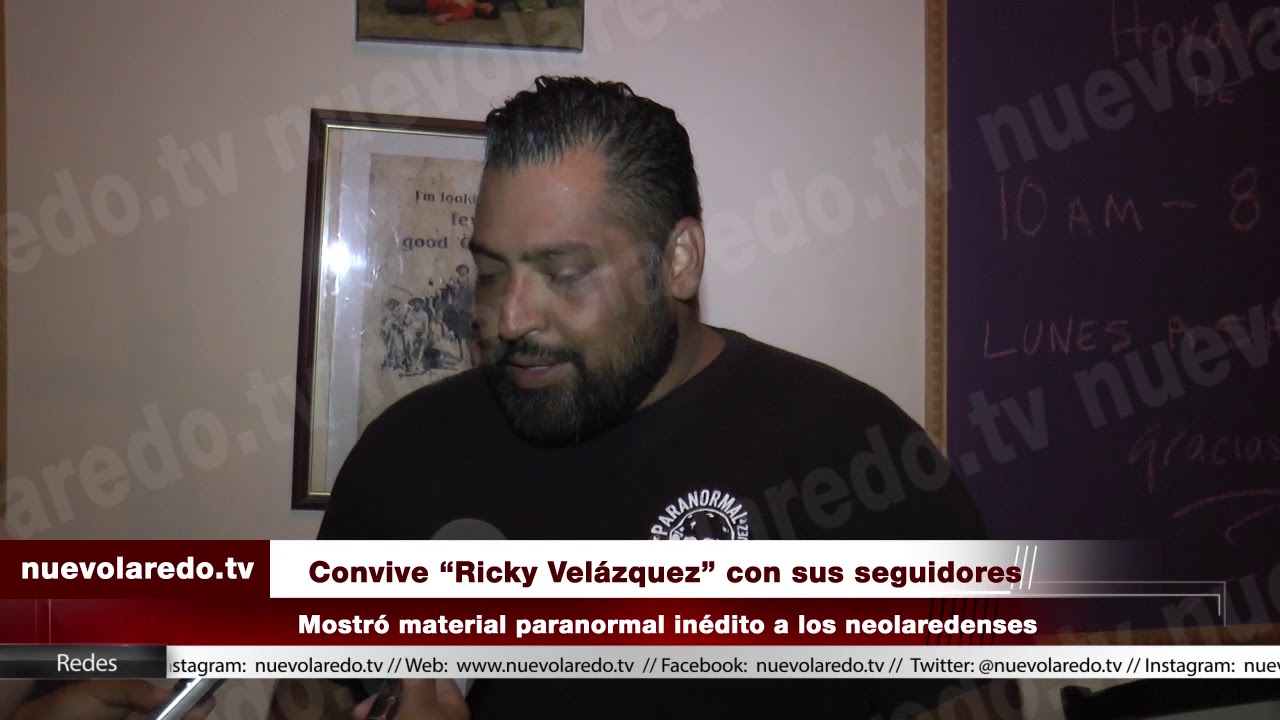 “Ricky Velázquez” muestra material inédito paranormal - YouTube