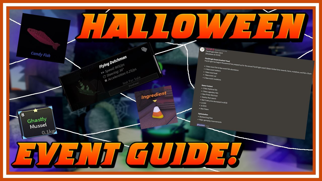 Fisch || Halloween Guide to Everything New Added!! - YouTube