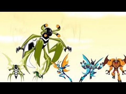 Ben 10: All Stinkfly Transformations (Classic-Reboot) (Updated) (Reuploaded)