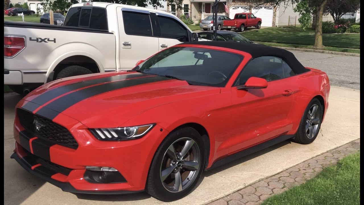 My first Car! (Mustang review) - YouTube