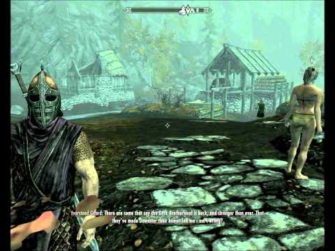 Skyrim Commentary ( How to decapitate in Skyrim )