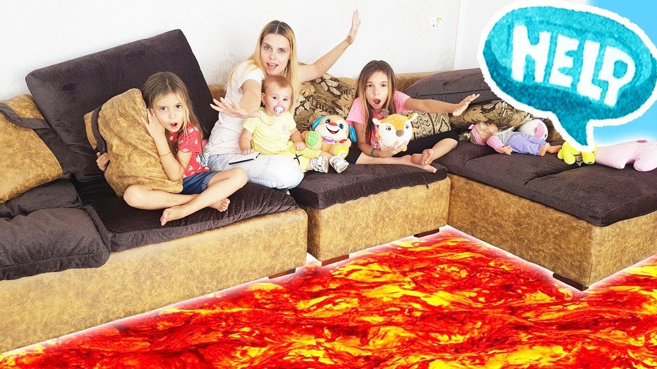 🚨 THE FLOOR is LAVA 🌋 MARA si TEO o SALVEAZA pe BRI - YouTube