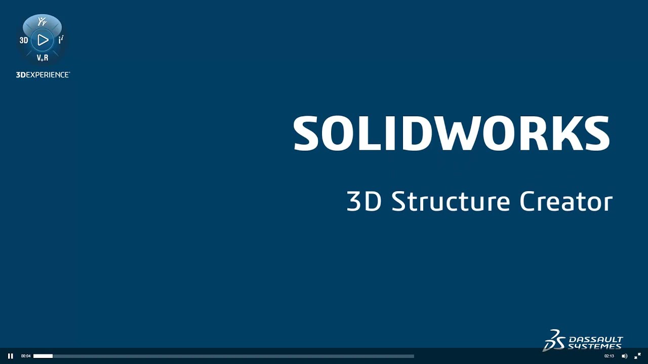 SOLIDWORKS 3D Structure Creator - xFrame - YouTube