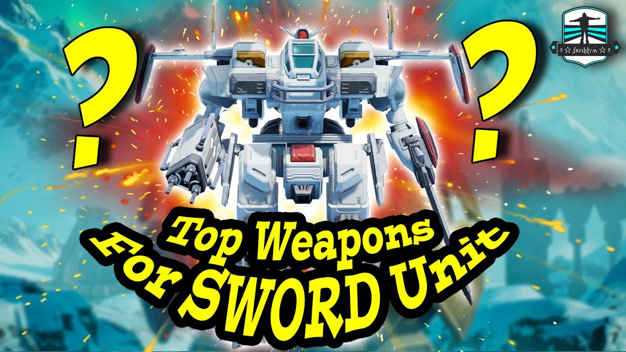 Top Best Weapons For the SWORD Unit? - War Robots - YouTube