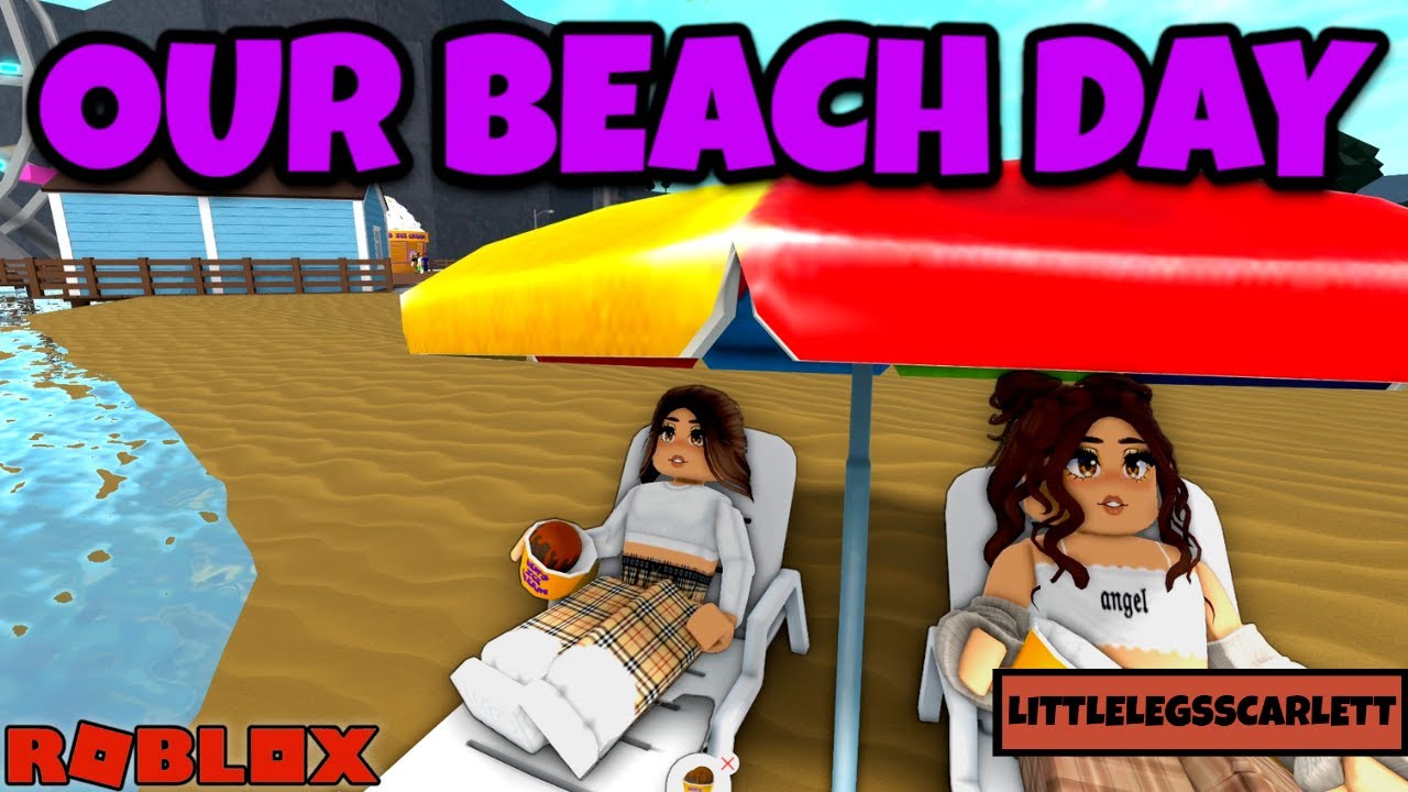 💗 Beach Day 💗 | Bloxburg 🏠 Roleplay | Voice RP | Live Play - YouTube